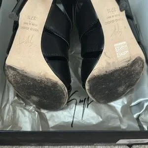 Giuseppe Zanotti | Shoes | Giuseppe Zanotti Black Gladiator Heels ...